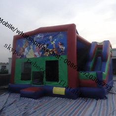 China bouncer house   disney inflatable  Inflatable Castle Disney Princess Bounce House supplier