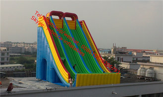 China giant inflatable water slide inflatable stair slide supplier