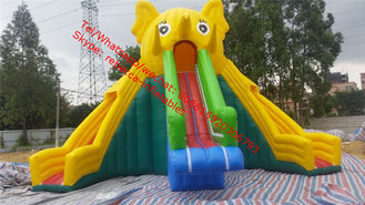 China inflatable elephant slide inflatable pool slide inflatable water slide supplier