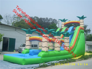 China inflatable pool park   inflatable slides supplier