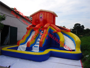 China nflatable Wate Games  Inflatable Water Toys   CE Kids Indoor / Outdoor Inflatable Water Slides Toys With PVC Tarpaul supplier