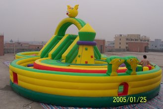 China Durable Infaltable Castle Inflatable Obstacles For Children Playground supplier