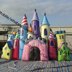 China  Inflatable Camelot Castle Course  Bounce Castle  supplier