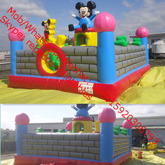 China Disney Characters Bouncy castles made in China  Inflatable Bouncers supplier