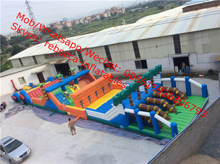 China inflatable obstacle course giant inflatable amusment park supplier