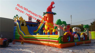 China inflatable bouncer    Commercial Grade Bouncy Castle With Slide supplier