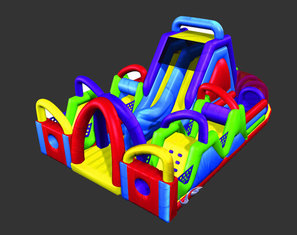 China Inflatable Chaos Obstacle  chaos obstacle course  boot camp inflatable obstacle course supplier