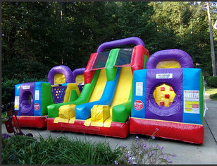 China Inflatable Chaos Obstacle  chaos obstacle course inflatable obstacle  course for sale supplier