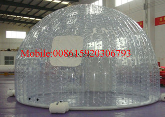 China transparent inflatable tent for advertising inflatable transparent bubble tent supplier
