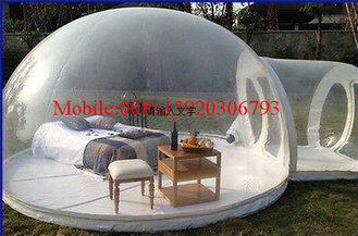 China outdoor camping inflatable clear air dome tent camping inflatable clear tent supplier