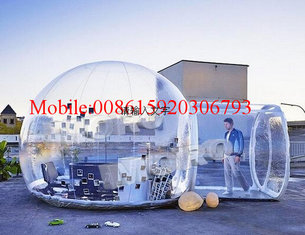 China inflatable transparent tent inflatable transparent bubble tent inflatable clear tent supplier