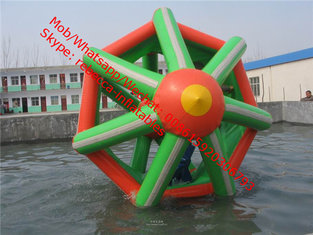 China Inflatable Water Roller with Colourful Cable Loop for Kids and Adults hydro bronc roller supplier