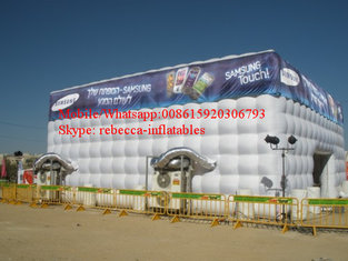 China inflatable air sealed tent,large inflatable cube tent outdoor inflatable party tent CMIT31 supplier