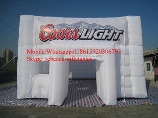 China Popular gaint inflatable tents / inflatable cube tent Advertising Inflatable Tent supplier