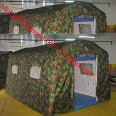 China Outdoor Camping Inflatable Tent , Inflatable Military Tent For Camping CMOD05 supplier