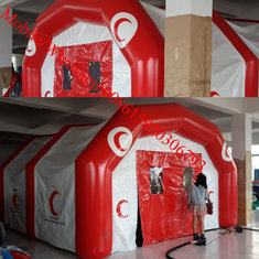 China Inflatable Medical Tent , Inflatable Hospital Tent for Outoor Usage supplier