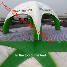China Advertising Inflatable Tent , Inflatable Spider Dome Tent with Legs supplier