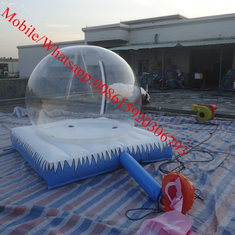 China camping inflatable clear tent supplier