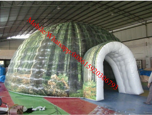China Inflatable projection tent portable planetarium inflatable dome tent inflatable igloo tent supplier