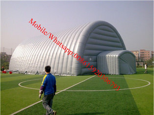 China PVC Tarpaulin White Dome Lgloo Inflatable Tent For Party supplier