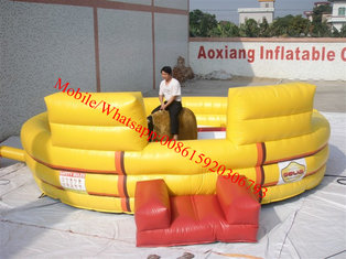 China inflatable bull ride hot sale inflatable mechanical bull inflatable bull ring supplier