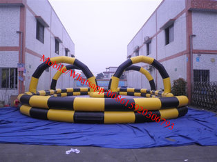China Inflatable air track air race track inflatable go carts track supplier