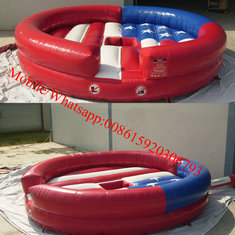 China Inflatable red bull mattress supplier