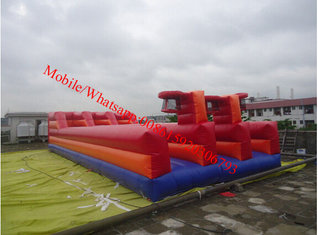 China inflatable bungee trampoline inflatable bungee jump Bungee Run Basketball  Tag n Dunk supplier