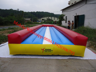 China inflatable bungee run inflatable air track for gym inflatable gym inflatable jungle gym supplier