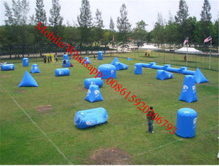 China inflatable paintball field inflatable paintball bunkers inflatable paintball arena supplier