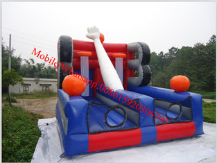 China inflatable giant basketball inflatable basketball court Double Shot Basketball Hoops supplier