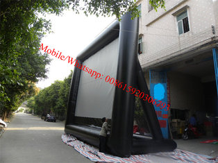 China pvc white matt projection screen fabrices inflatable movie screen outdoor movie screen supplier