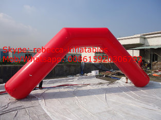 China Red color inflatable arch cheap inflatable arch for sale supplier