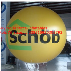 China Round shape advertising inflatable helium balloon supplier