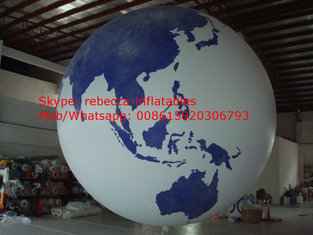 China inflatable earth globe inflatable globe inflatable earth globe beach ball supplier