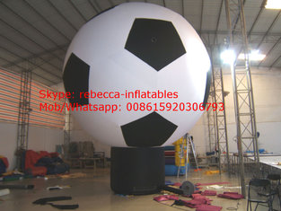 China inflatable soccer above ground balloon for world cup supplier