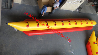 China 10 sits person inflatable banana boat for sale supplier
