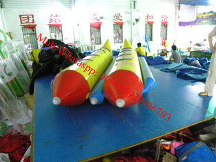 China Double line 8 sits / person inflatable water banana boat inflatable banana boat for sale supplier