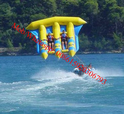 China inflatable flying banana boat, banana boat fly fish / flying fish boat flying fish boot supplier