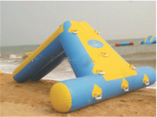 China inflatable floating water park games  spongebob inflatable water slide for kids supplier
