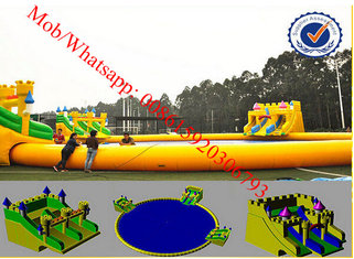 China Inflatable water park water slide giant inflatable water slide for adult supplier