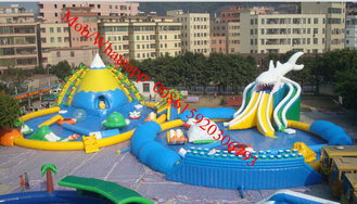 China large inflatable water slide pool supplier
