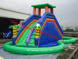 China giant water slide nip slip on a water slide supplier
