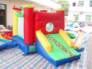 China mini bouncy castle with slide supplier