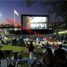 China Inflatable rear projection screen inflatable movie screen supplier