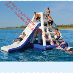 China Lake Inflatable Water Park for Adults and Kids Entertainment adult water slide supplier