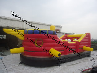 China pirate ship inflatable slide supplier