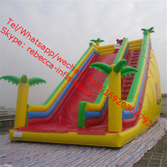 China inflatable bouncer with slide supplier