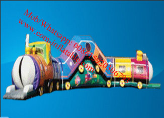 China Inflatable Train Obstacle Course Inflatable trainCourse supplier