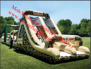 China Massive Inflatable Military Course supplier